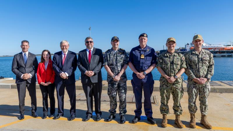 HMAS Stirling welcomes USS North Carolina | Australian Submarine Agency